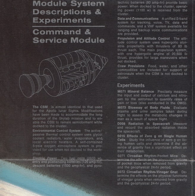 Flashback Friday – “Skylab,” 1971 Martin Marietta fold-out poster ...